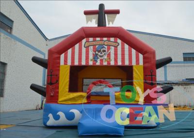 China Castillos animosos gigantes rojos para los niños/la casa combinada de la despedida de los deportes de la diversión en venta