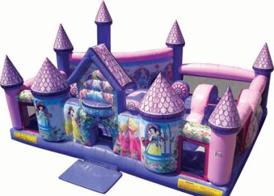 Cina Bambini di principessa Palace Inflatable Games For/giochi all'aperto gonfiabili di rosa in vendita