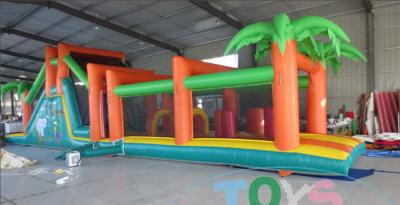 Cina Affitti gonfiabili dell'interno rimbalzante di corsa ad ostacoli su misura per i bambini in vendita