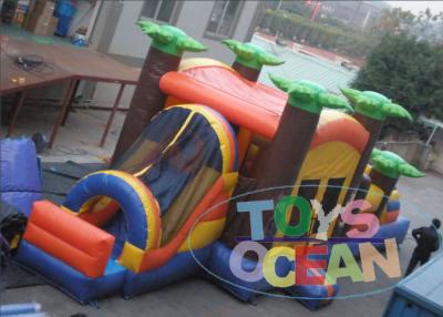 Cina Buttafuori gonfiabili variopinti combinati/giochi di corsa ad ostacoli del campo da giuoco per i bambini in vendita