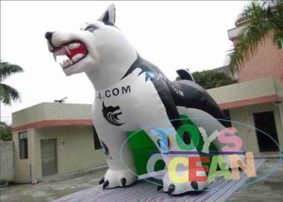 中国 スポーツのスポーツ・イベントのための携帯用白い広告の インフレータブル 犬のトンネル 販売のため
