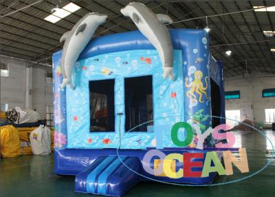 China Juguete al aire libre del patio trasero de los niños del castillo de la casa inflable comercial animosa de la despedida en venta