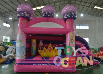 Cina Partito rosa felice popolare delle ragazze di principessa Combo Bounce House For in vendita