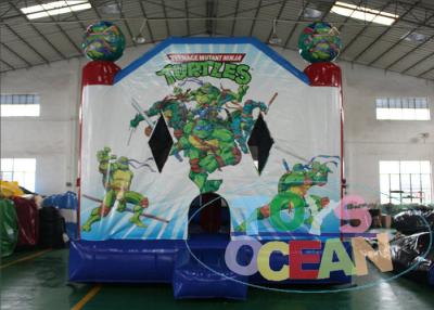 China La gorila inflable de las tortugas de Ninja del mutante del adolescente salta para la fiesta de cumpleaños de los niños el 13X13FT en venta