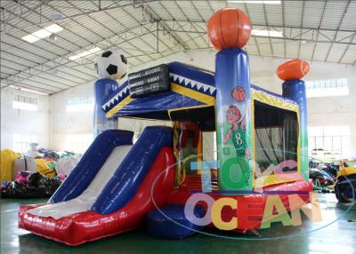 Cina 5 all'aperto in 1 buttafuori gonfiabile dell'arena di All Star combinato per senza piombo locativo in vendita