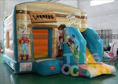 Cina Castelli rimbalzante del maxi cowboy gonfiabile di Multifun per divertimento dei ragazzi con lo stagno della palla in vendita