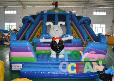 中国 ウサギの Playland の膨脹可能な運動場の子供膨脹可能な Amusemen 8 x 8 x 4 つの m 販売のため