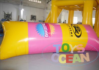 Cina l'acqua gonfiabile del PVC di 0.90mm gioca/il cuscino di salto della chiazza torre di acqua per affitto in vendita