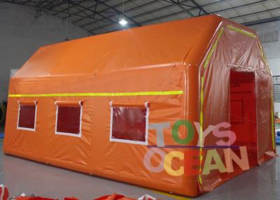 中国 屋外の膨脹可能なテントのキャンプの軍のガレージのテントの防水空気堅く 販売のため