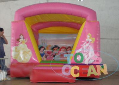 中国 Theme Jumping Arch Bounce子供の販売のためのかなり膨脹可能な王女の家 販売のため