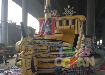 Cina Nave di pirata gonfiabile della Camera gonfiabile di rimbalzo della tela cerata del vinile del PVC di Customzied 0.55mm in vendita