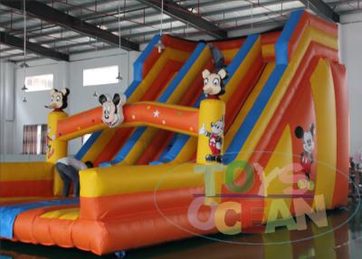 Cina Tela cerata gigante del vinile del PVC degli scivoli gonfiabili 0.55mm del fumetto per all'aperto/dell'interno in vendita
