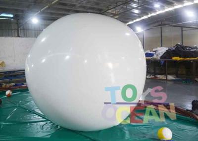 Cina Pallone gonfiabile bianco rotondo bianco del PVC di DIA2M per Adversting in vendita