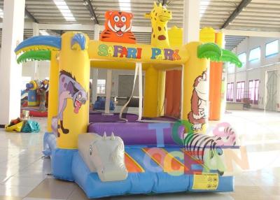 Cina Camera di salto gonfiabile divertente di rimbalzo del parco dell'interno di safari per i bambini in vendita