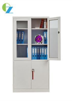 Chine Cabinets en acier de placard de bureau de stockage en verre de porte de 0.6mm à vendre