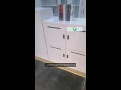 Ελασματοποιημένος εν ψυχρώ χάλυβας 4 επίστρωμα σκονών ντουλαπιών μετάλλων πορτών