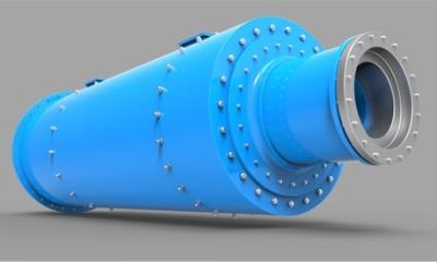 China Tube Mill Ore Grinding Mill Asynchronous Motor PLC Control AGMA Standard for sale