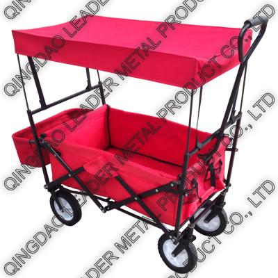 China China Manufacturer of Folding Wagon with Canopy & Back Bag - TC1011WD TB for sale