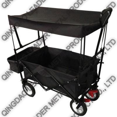 China China Manufacturer of Folding Wagon with Canopy & Back Bag - TC1011WD TBS for sale