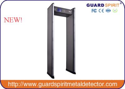 Cina portone del metal detector di sicurezza di sensibilità di 255 livelli, metal detector della struttura di porta con la batteria di sostegno in vendita
