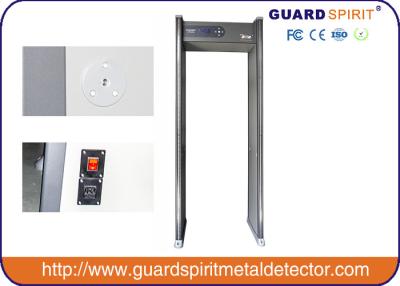 Cina Passeggiata completa portatile del corpo tramite il portone del metal detector per sicurezza, sensibilità regolabile in vendita