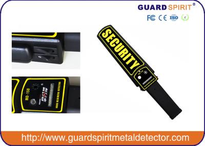 Cina Il LED accende l'analizzatore pieno del corpo dell'allarme/mini metal detector tenuto in mano portatile per sicurezza in vendita