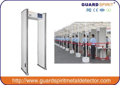 Cina Passeggiata con le zone di rilevazione del metal detector 6, passeggiata del controllo di pubblica sicurezza tramite l'analizzatore in vendita