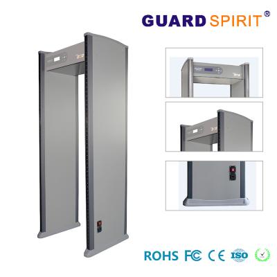 China PC-Netwerk 255 de gang van de Niveauveiligheid door metaaldetector met 18 Strekenreserveaccu Te koop
