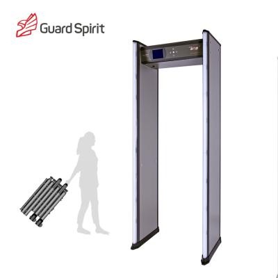 Cina 24 portoni impermeabili del metal detector di zona/analizzatore corpo di sicurezza aeroportuale con l'alta sensibilità in vendita