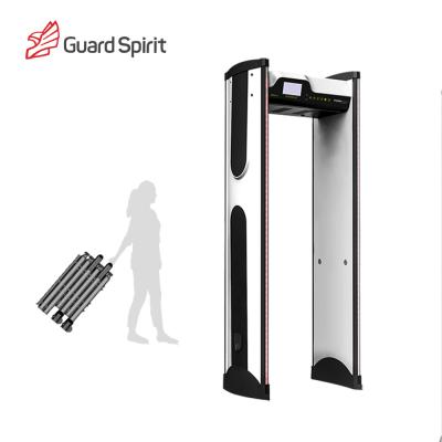 Cina passeggiata anti-interferenza di alta sensibilità tramite il metal detector/in pieno l'analizzatore del corpo per sicurezza in vendita