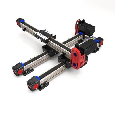 China Gepersonaliseerde slag 50-4000mm xyz 3-assige CNC-portalrobot lineaire module Te koop