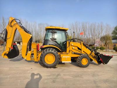 Building Material Shops Used Caterpillar CAT420F Backhoe Loader with 9000 kg