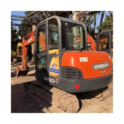 China Doosan Dh60 7 6ton Mini Excavator Crawler 0.2 Capacidade de balde Usado para suas necessidades à venda