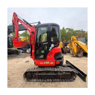 China Fácil de operar Original Japão Máquina pequena de 3,5 toneladas usada segunda mão Kubota U35 Excavadora de obras de estrada Original à venda