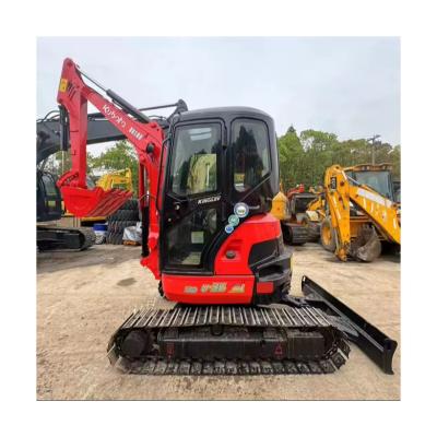 China Máquina pequena de 3 toneladas de segunda mão Kubota U35 Maquinaria para escavadeiras de obras de estradas à venda