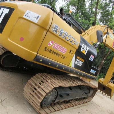 China Excavadora usada Caterpillar Cat320d Excavadora hidráulica 320D em boas condições à venda