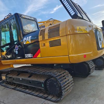 Cina Escavatore Caterpillar usato Cat320d 320D Escavatore idraulico a trascinatore 1.2CBM Capacità del secchio in vendita