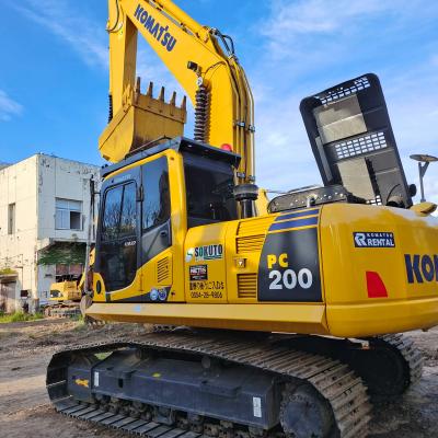 Cina KOMATSU PC200-8 Escavatore idraulico a trascinatore La macchina da costruzione di punta del Giappone in vendita