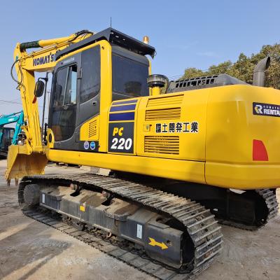 Cina 22 tonnellate Peso di esercizio Komatsu PC220-8 Escavatore idraulico con valvola originale in vendita