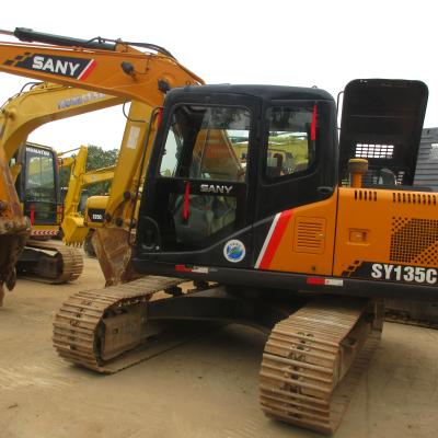 Cina Sany SY135C Escavatore idraulico con capacità di 0.7CBM in buone condizioni in vendita