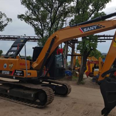 Cina Sany SY135C Escavatore idraulico con capacità di 0.7CBM e motore ISUZU in vendita