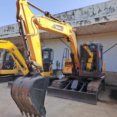 中国 オリジナルの水力ポンプと二手 Sany SY95C 9.5 トンのクローラー掘削機 販売のため