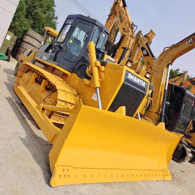 China Alta potência de escavação Usado SHANTUI SD32 Crawler Dozer 37200 KG em estado de funcionamento à venda