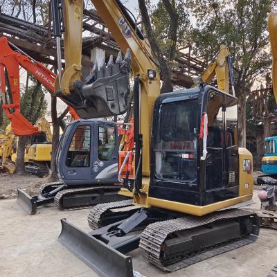 Cina Escavatore Caterpillar 306E usato con cilindro idraulico originale e scarpe a rotaia in vendita