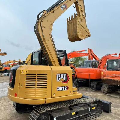 Cina CAT307 Escavatore di seconda mano con macchine di trascinamento e pompa idraulica originale in vendita