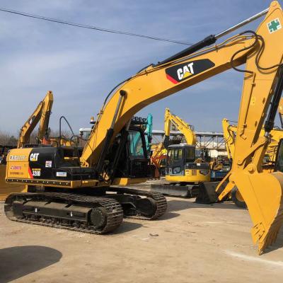 中国 中古キャット320D クローラー掘削機 20トンの建設機械 1200作業時間 販売のため