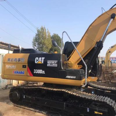 Китай 330d экскаватор оригинальный гидравлический цилиндр и насос использованная гусеница 330DL экскаватор продается