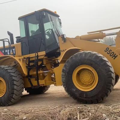 Китай 20 тонн номинальной нагрузки подержанный Cat 950H передний нагрузчик с двигателем WEI CAHI продается