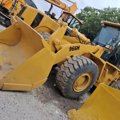 Китай Подержанный передний погрузчик Caterpillar 966H в хорошем состоянии с 1200 часами работы продается