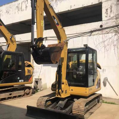 China CAT 306E2 306D 306E 308C Mini-graver met dozer en originele hydraulische pomp Te koop